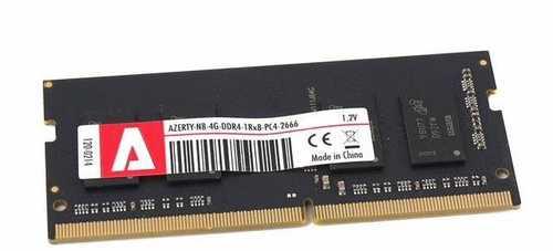 Оперативная память Azerty DDR4 1Rx8 PC4-2666 NB-4G