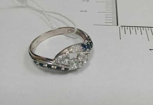 Золотое кольцо 585 с бриллиантами 17размер