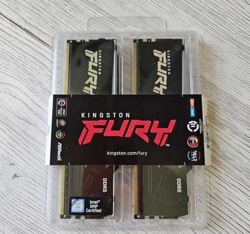 Оперативная память DDR5 64Gb (2x32) Kingston