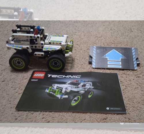 Lego Technic полицейский джип