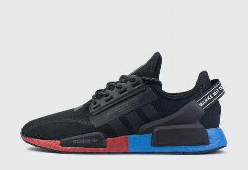 Кроссовки Adidas NMD R1 V2 Black / Reb Blue Ftwr