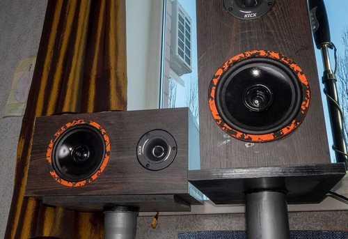 Усилитель Aiyima A07 колонки kicx DL Audio Gryphon