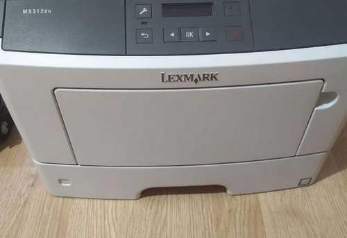 Принтер 2х стор. lexmark ms312dn