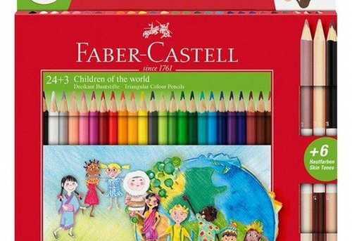 Карандаши цветные"faber-castell