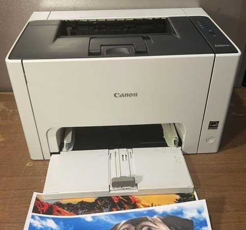 Цветной лазерный принтер Canon LBP7010c