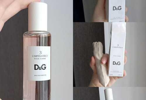 D & G императрица 3 парфюм