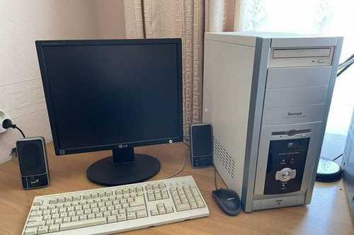 Компьютер Pentium 2.4GHz RAM 1.5Gb Ti 4200