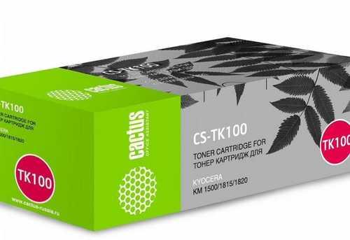 Картридж лазерный Cactus CS-TK100 TK-100 черный (6
