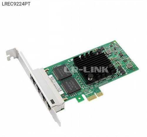 Сетевая карта LR-link Intel i350 1 Гб/с RJ-45 4-po