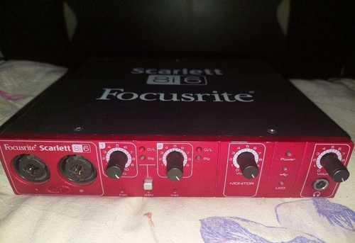 Аудиокарта focusrite scarlett 8i6