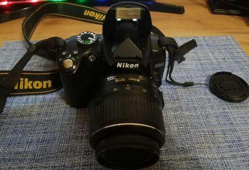 Nikon d5000 с китовым объективом 18-55