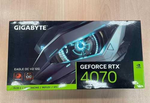 Видеокарта Gigabyte GV-N4070eagle OCV2-12GD