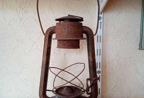 Старинная керосиновая лампа, летучая мышь. Лот 39
