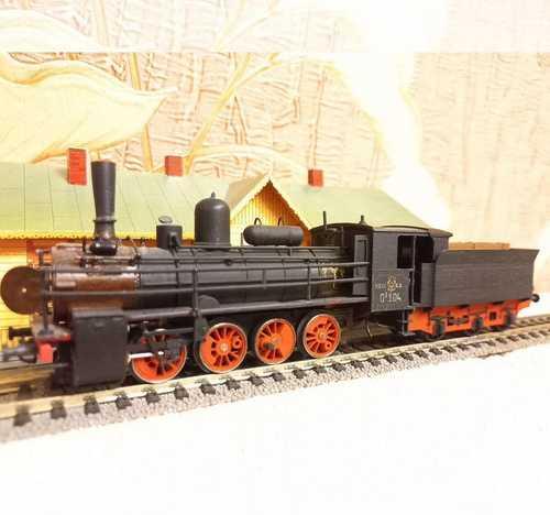 Паровоз Ов "разбитый" 1:87