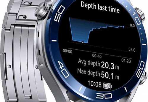 Huawei Watch Ultimate Titanium, серебристый