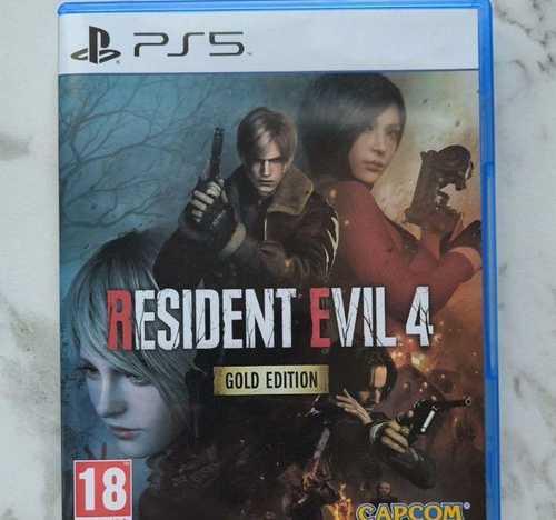 Resident evil 4 remake ps5 диск