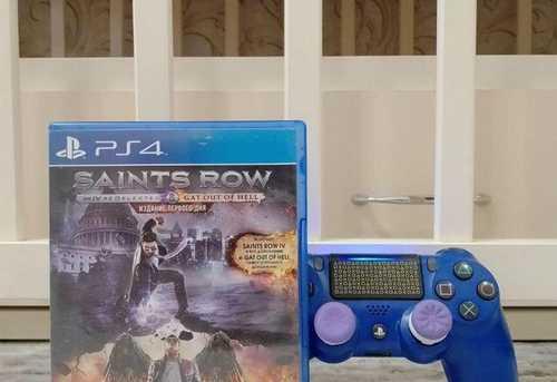 Диск PS4 Saints Row. Издание первого дня