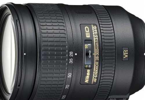Nikon 28-300mm f/3.5-5.6G ED VR AF-S новый