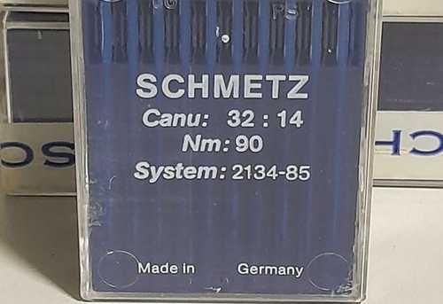 Иголки швейные немецкие schmetz Canu: 32:14 Nm: