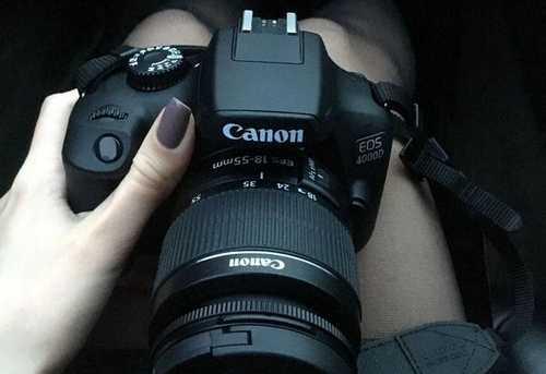 Зеркальный фотоаппарат Canon 4000d