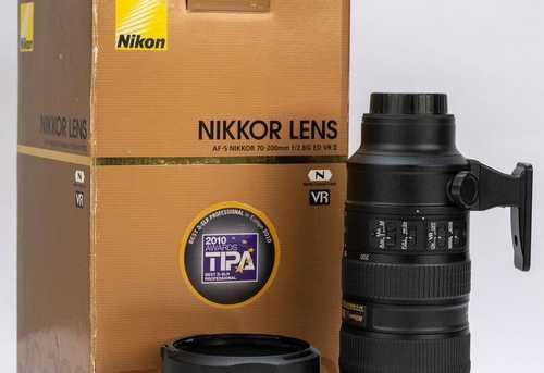 Объектив для Nikon Nikkor 70-200mm f/2.8G ED VR II