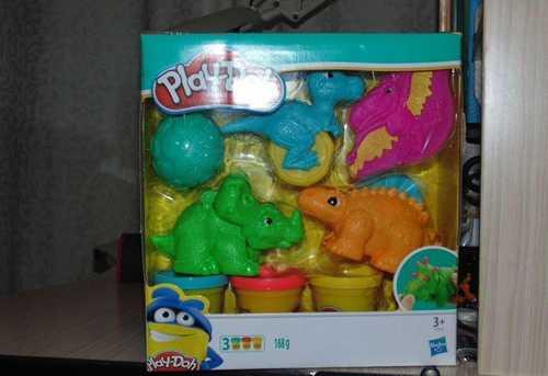 Тесто для лепки Play-Doh Динозавры