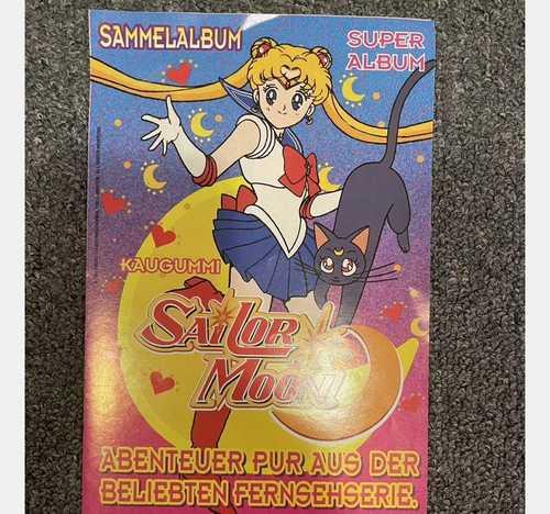 Sailor moon журнал альбом для наклеек