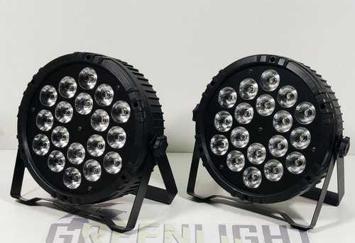 LED PAR 18x12 rgbw модель 2024 (HL-LP1812-3)