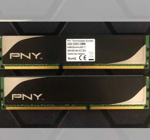 Оперативная память ddr3 PNY