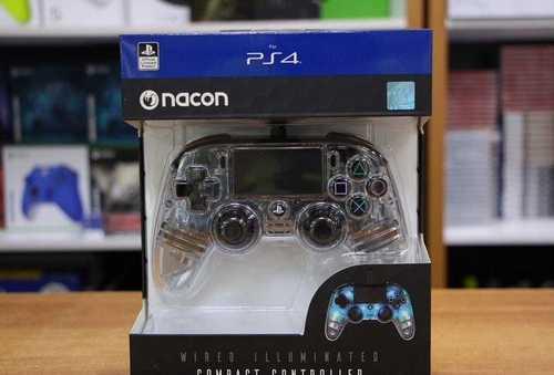 Геймпад Nacon Compact PS4/PC синяя подсветка