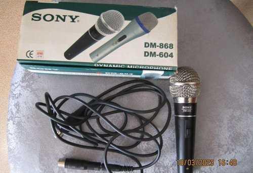 Караоке микрофон sony dm-604
