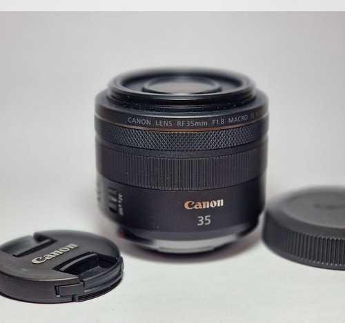 Canon RF 35mm f/1.8 Macro IS STM как новый