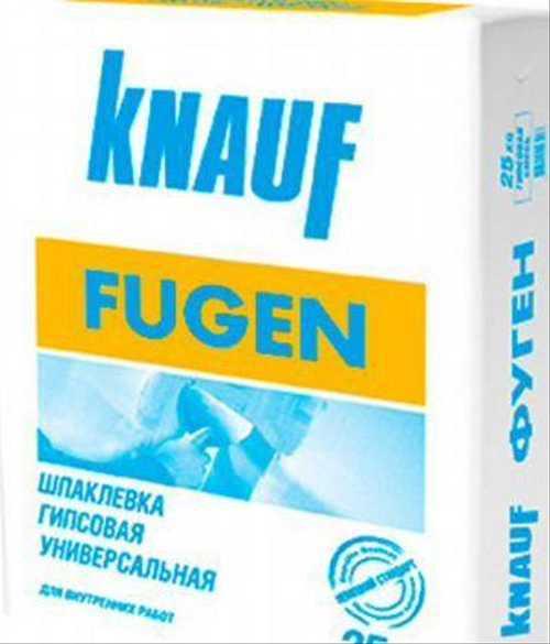 Шпаклевка гипсовая Knauf Fugen 25 кг