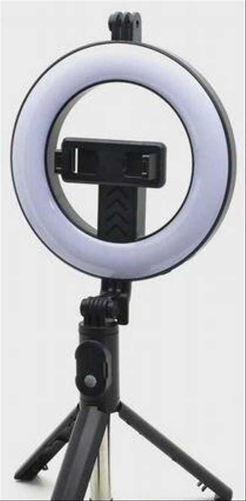 Кольцевая лампа Selfie Stick Tripod Bluetooth LED