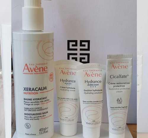 Avene hydrance, avene xeracalm набор