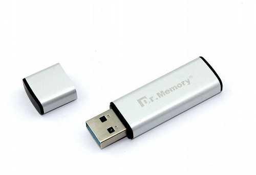 Флешка USB Dr. Memory 009 16Гб, USB 3.0, серебро