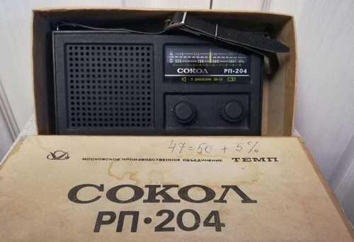 Радиоприемник Сокол рп 204