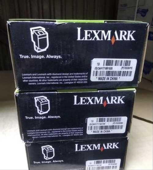 Картриджи lexmark 708K