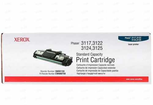 Картридж лазерный Xerox 106R01159 черный