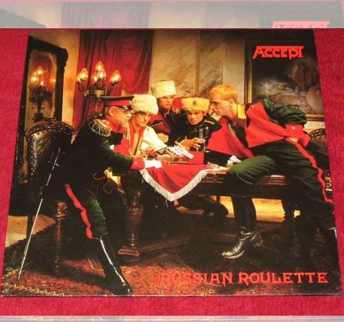 Accept – Russian Roulette 1986 germany original pr