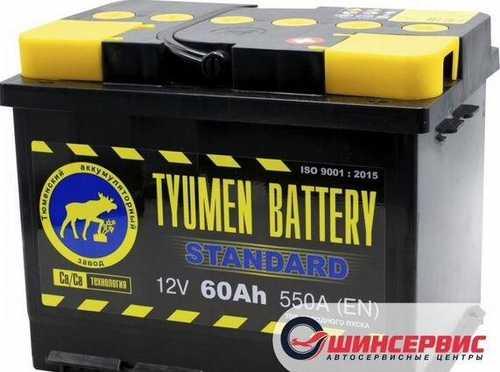 Автомобильный аккумулятор Tyumen battery Standard