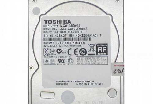 Toshiba 320 гб MQ01ABD032
