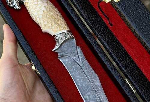 Нож Орлан из рога Лося