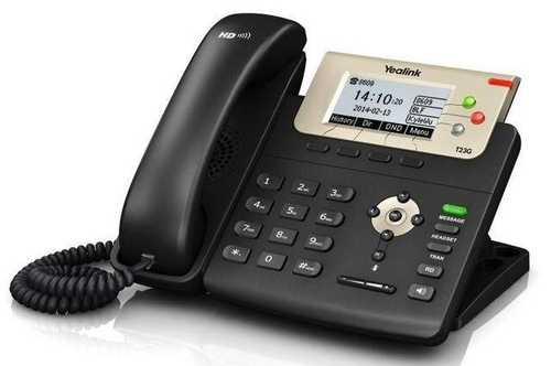 Новый Телефон yealink SIP-T23G, 3 линии, PoE, Gi