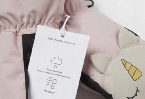 Новые варежки зимние h&m