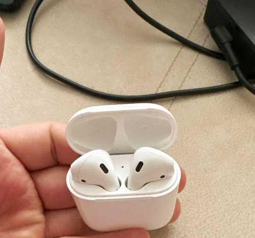 Беспроводные наушники apple airpods 2 оригинал