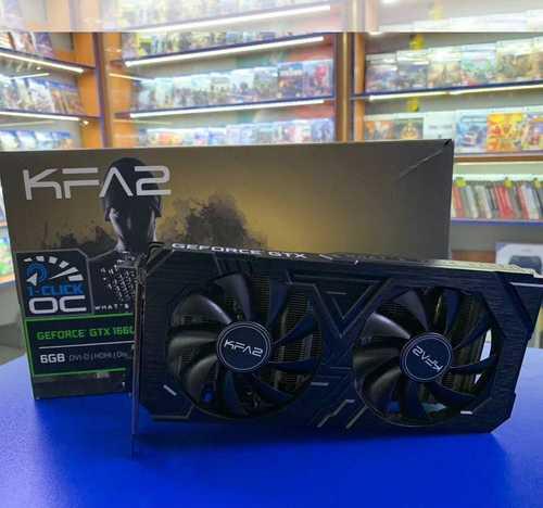 Видеокарта KFA2 GeForce GTX 1660 EX Black