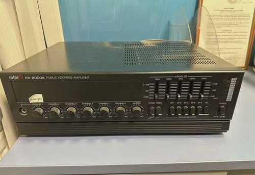 Трансляционный усилитель Inter-M PA-6000A