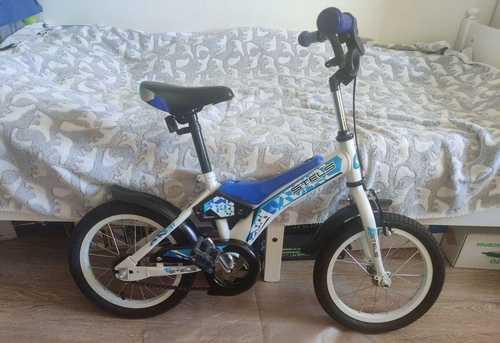 Детский велосипед stels jet 14 4-6 лет