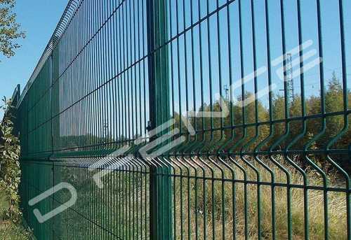 Забор 3D сетка, 3д панель 2,7х1,74 м д.3,8мм